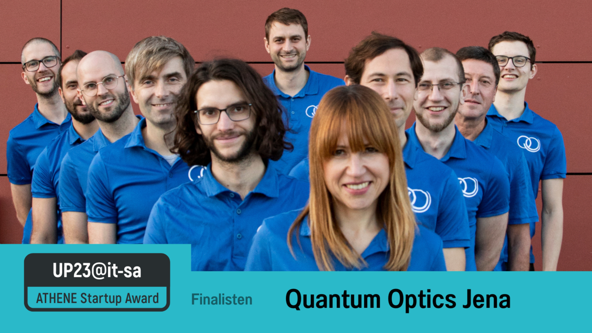 ATHENE Startup Award UP23@it-sa Finalisten im Spotlight: Quantum Optics ...